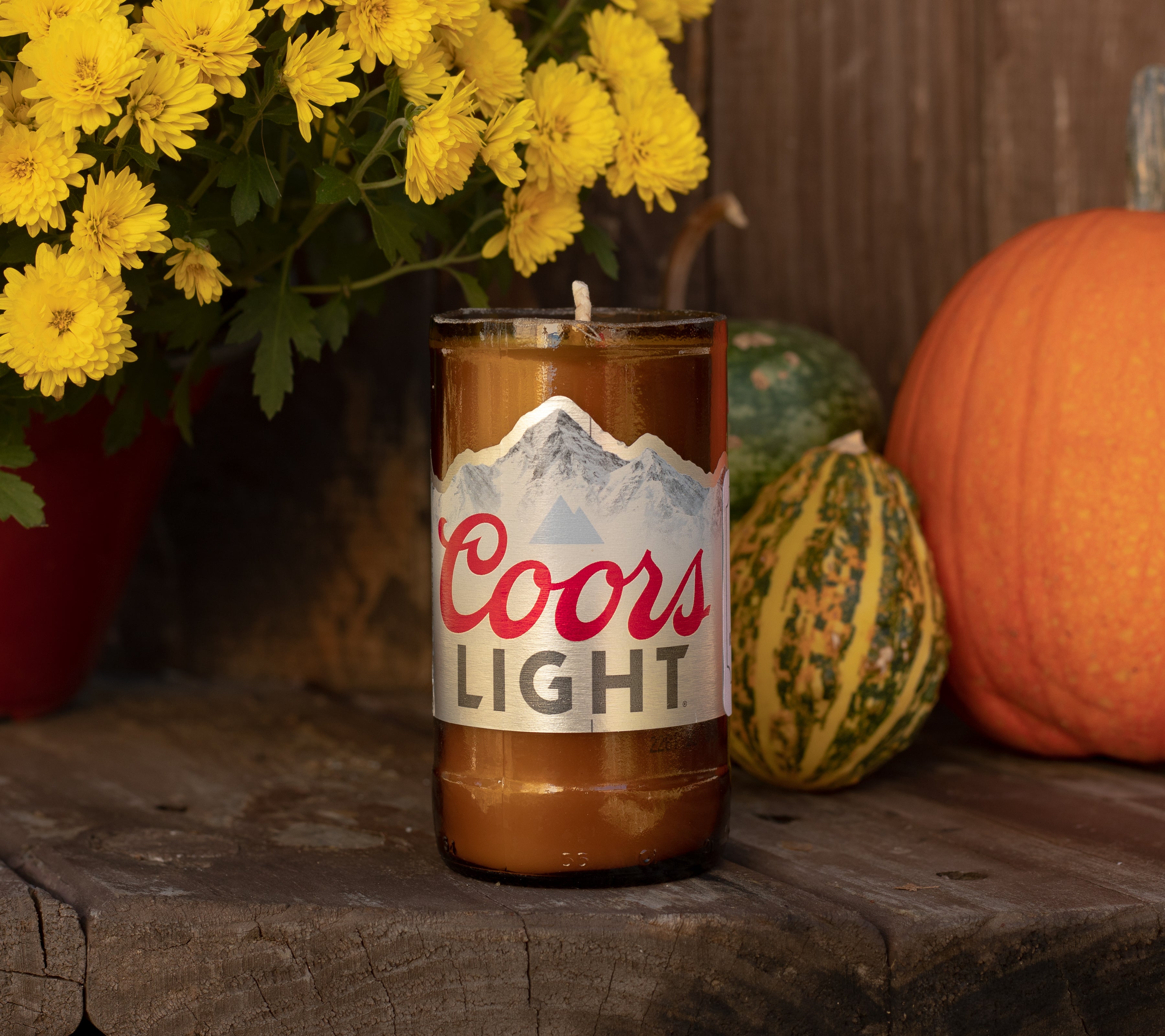 Coors Light Bottle – Rough Cut Candles