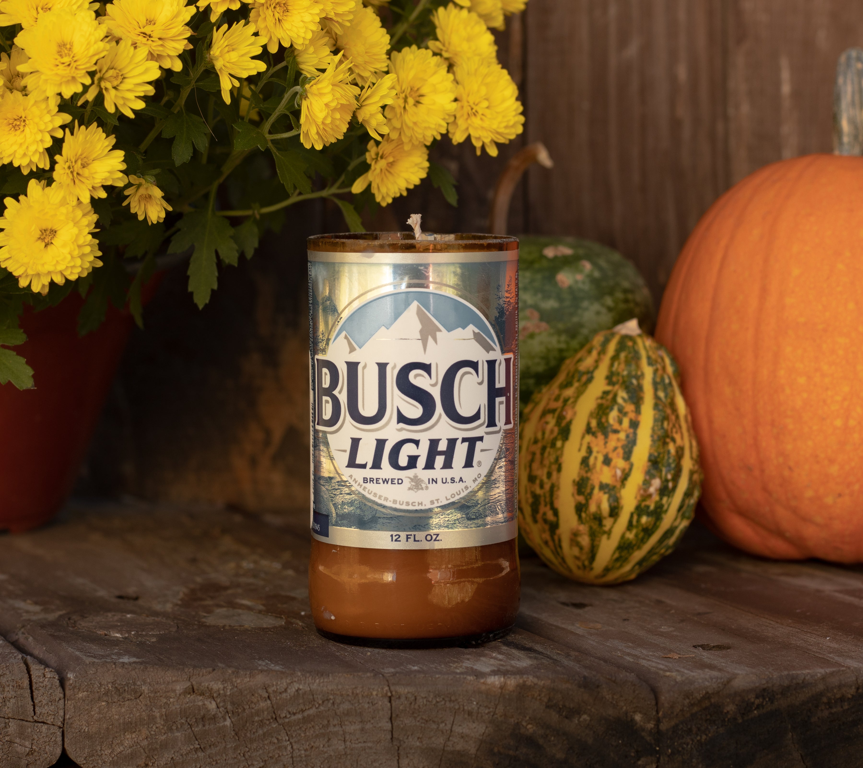 Busch Light Bottle – Rough Cut Candles